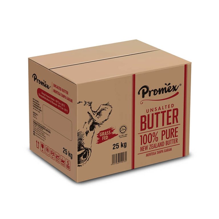 Promex Unsalted Butter (Carton) - Promac | Ingredients for Life