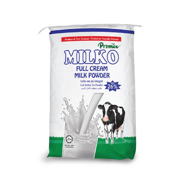 Promex Milko Full Cream Milk Powder - Promac | Ingredients for Life